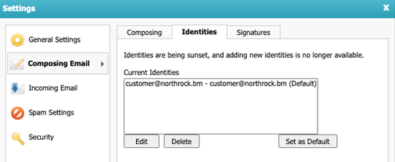 How to Change your Email Identity | OneComm