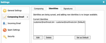 How to Change your Email Identity | OneComm