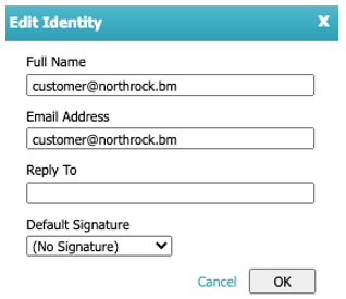 How to Change your Email Identity | OneComm